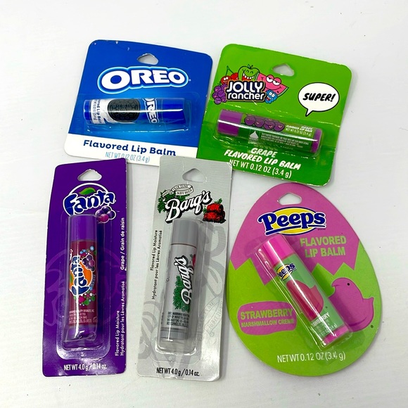 Coca Cola | Makeup | Lip Balm Lot Of 5 Oreo Peeps Jolly Rancher Bargs ...